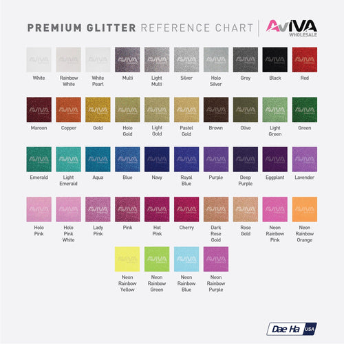 Glitter Vinyl – Aviva Wholesale Florida